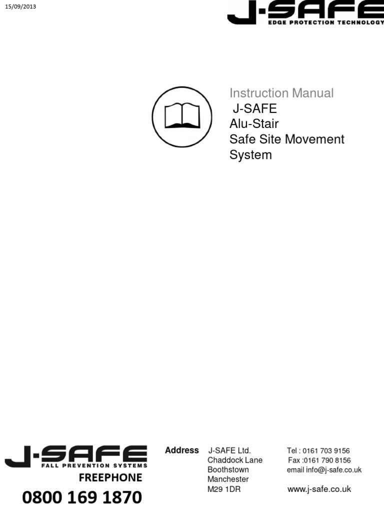 Instruction Manual Alu Stair | PDF | Stairs