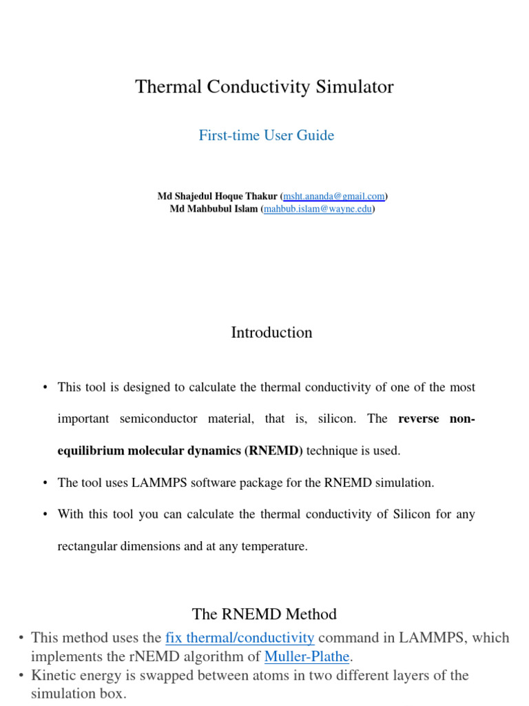 First Time User Guide | PDF | Heat | Temperature