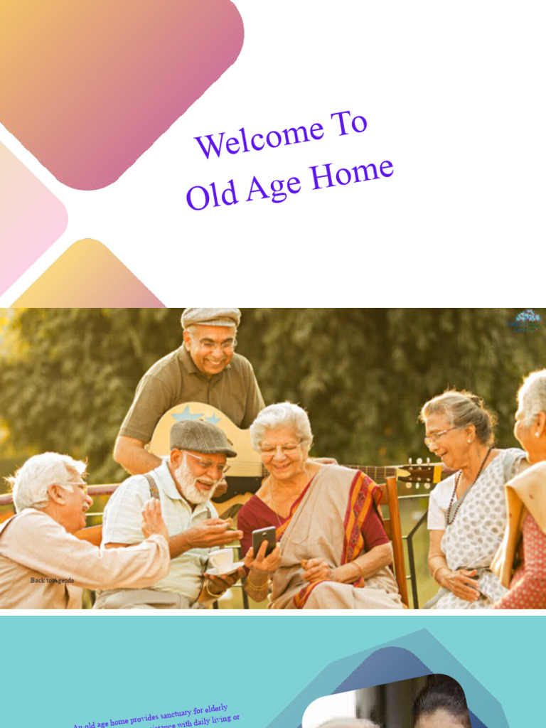 Welcome To Old Age Home | PDF