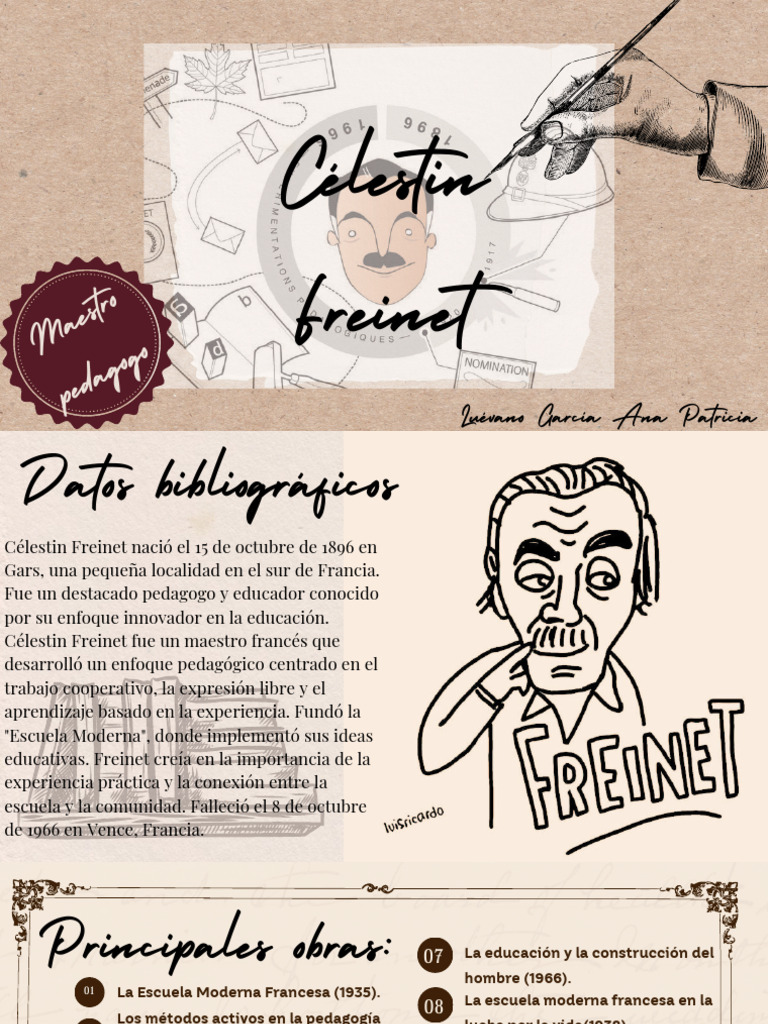 Célestin Freinet | PDF | Enseñando | Aprendizaje