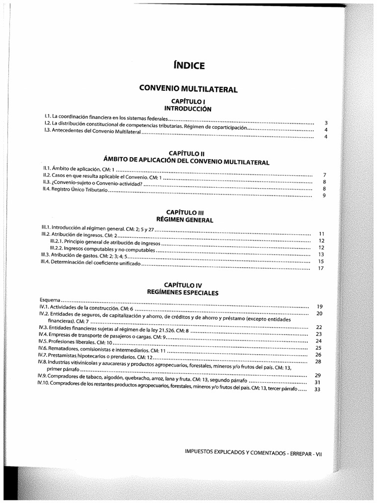 Convenio Multilateral Comentada | PDF