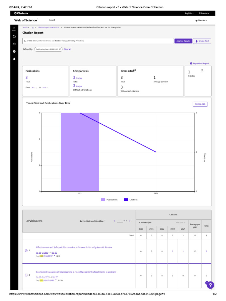 Citation Report - 3 - Web of Science Core Collection - 1 | PDF ...