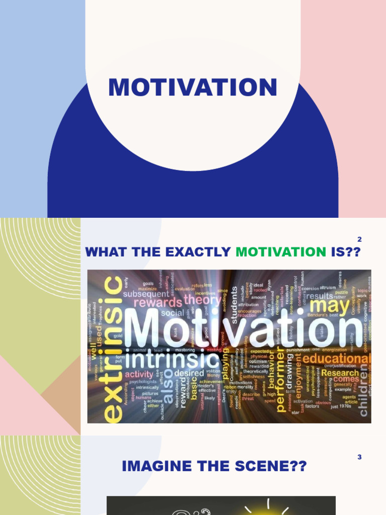 Motivation (1) - (1) (1) (1) .PPTX (Read-Only) | PDF | Motivational ...