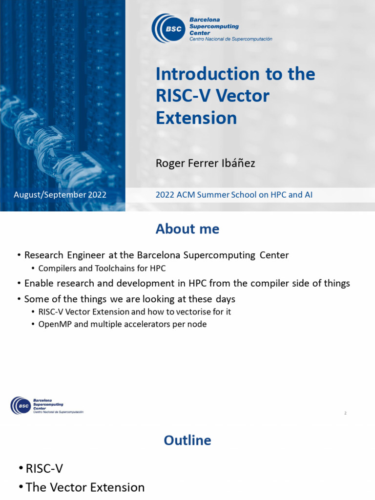 RISC-V Vector Extension Guide | PDF | 64 Bit Computing | Integrated Circuit