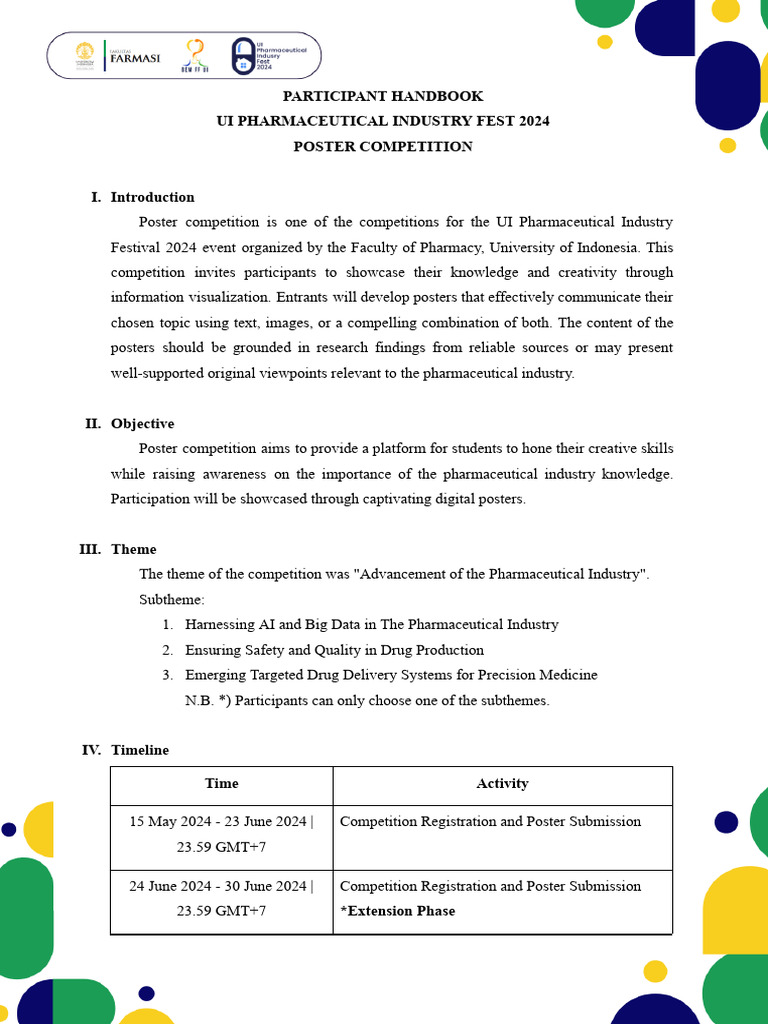Participant Handbook - Poster Competition.docx (2) | PDF