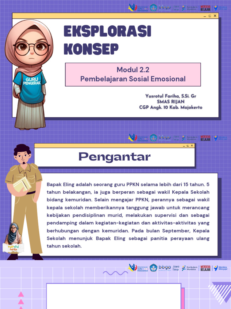 Kasus 2 Eksplorasi Konsep Modul 2.2 | PDF | Karier & Perkembangan | Kesehatan Holistik