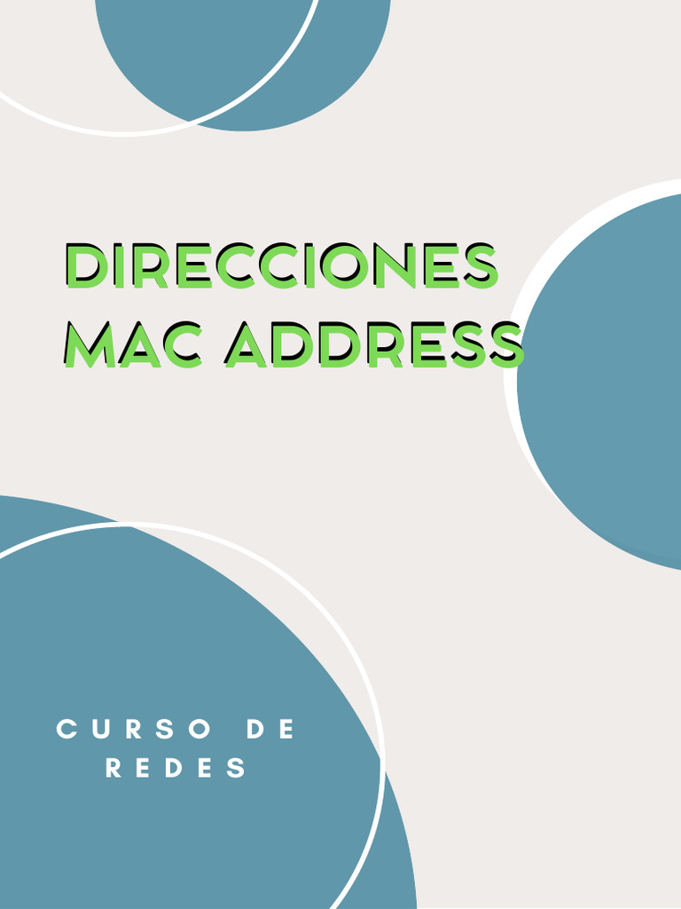 Guía Completa de Direcciones MAC | PDF | Controlador de interfaz de red ...