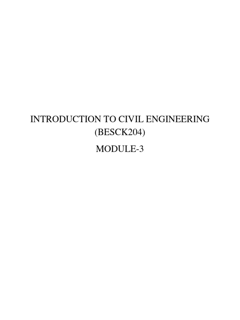 Introduction to Civil Engineering Mechanics | PDF