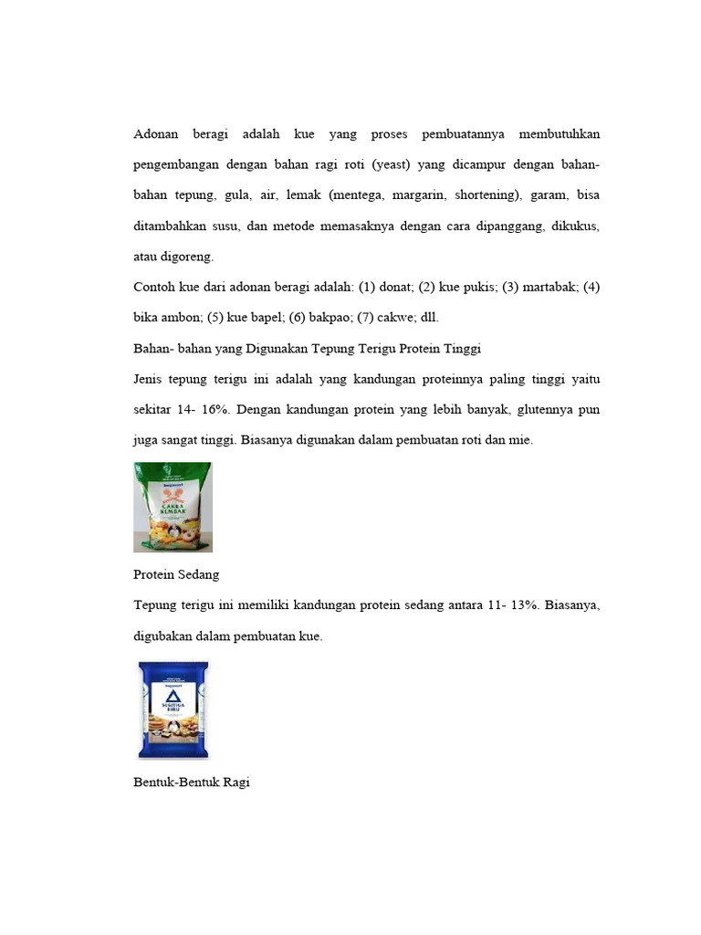 Adonan Beragi Adalah Kue Yang Proses Pembuatannya Membutuhkan ...