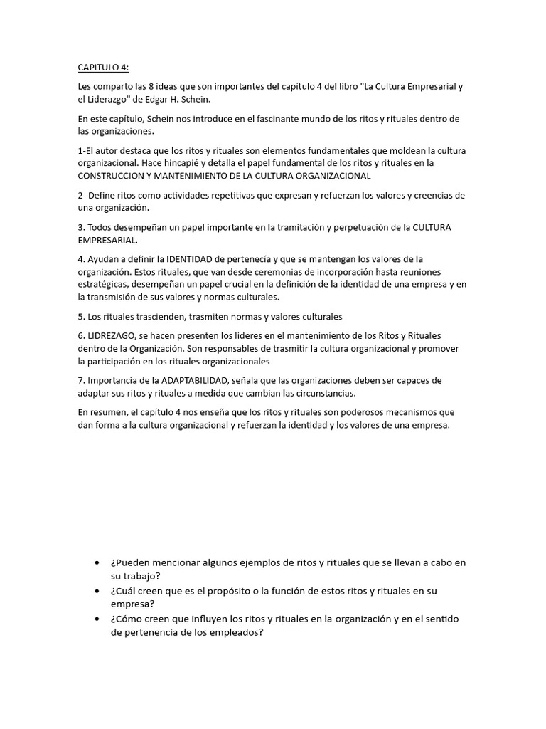 Cap. I.4 Los Ritos y Los Rituales en La Cultura | PDF
