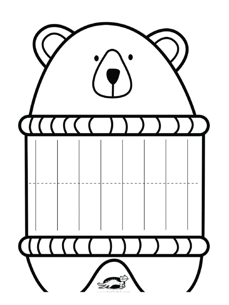 Bear craft weaving paper | PDF