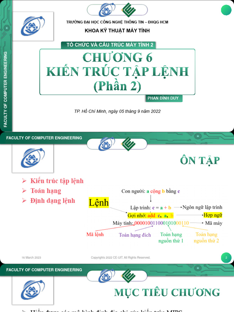 Chuong - 6 Kien Truc Tap Lenh - 2 | PDF