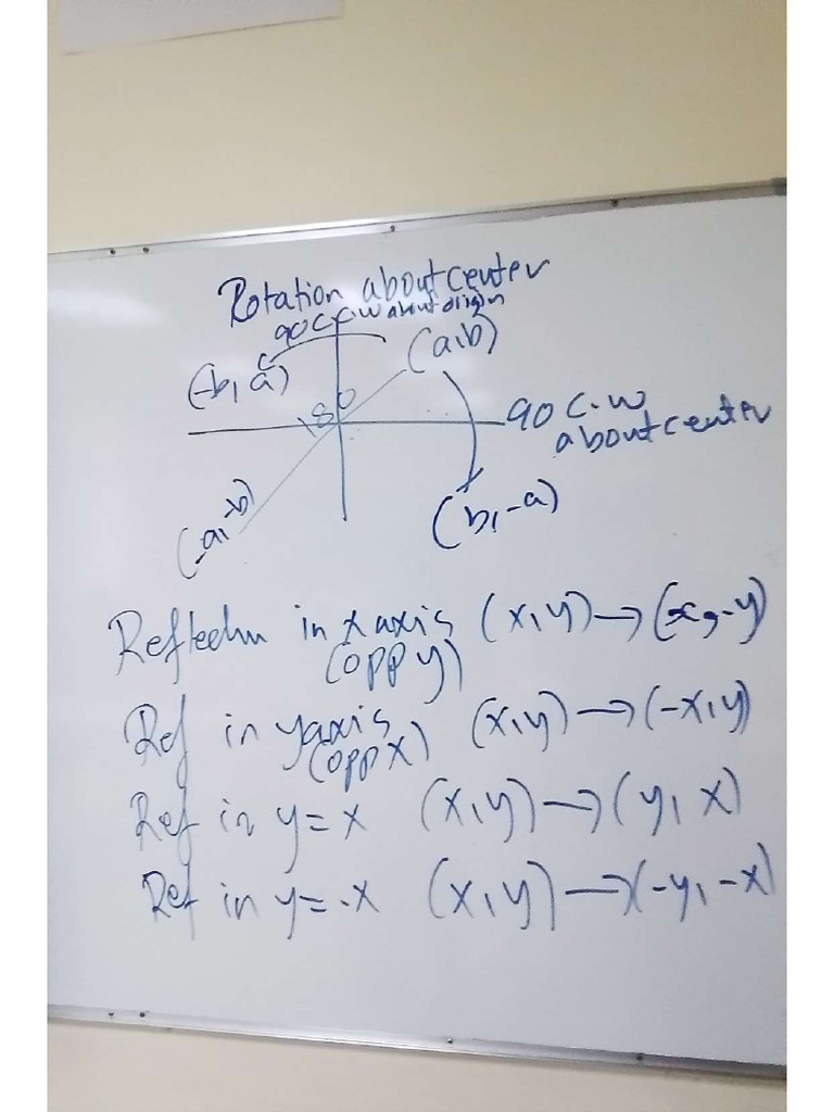 Mathematics Clock Rotation Rule | PDF