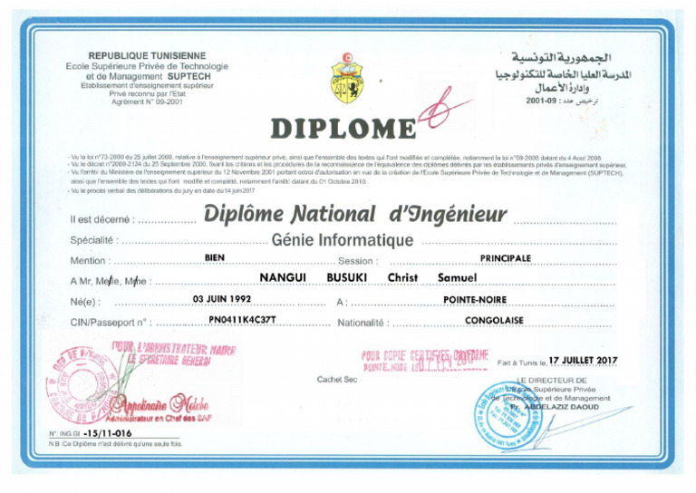Diplômes D'ingénieur | PDF