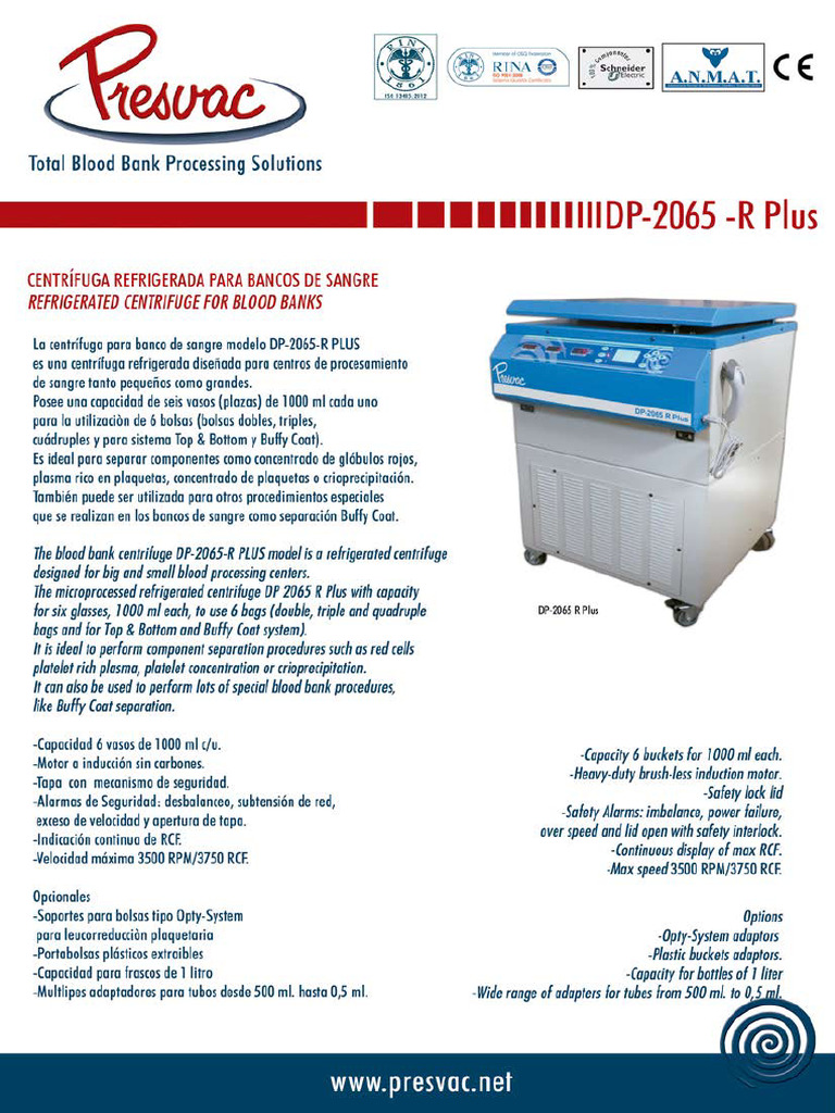 Folleto DP 2065 R Plus | PDF