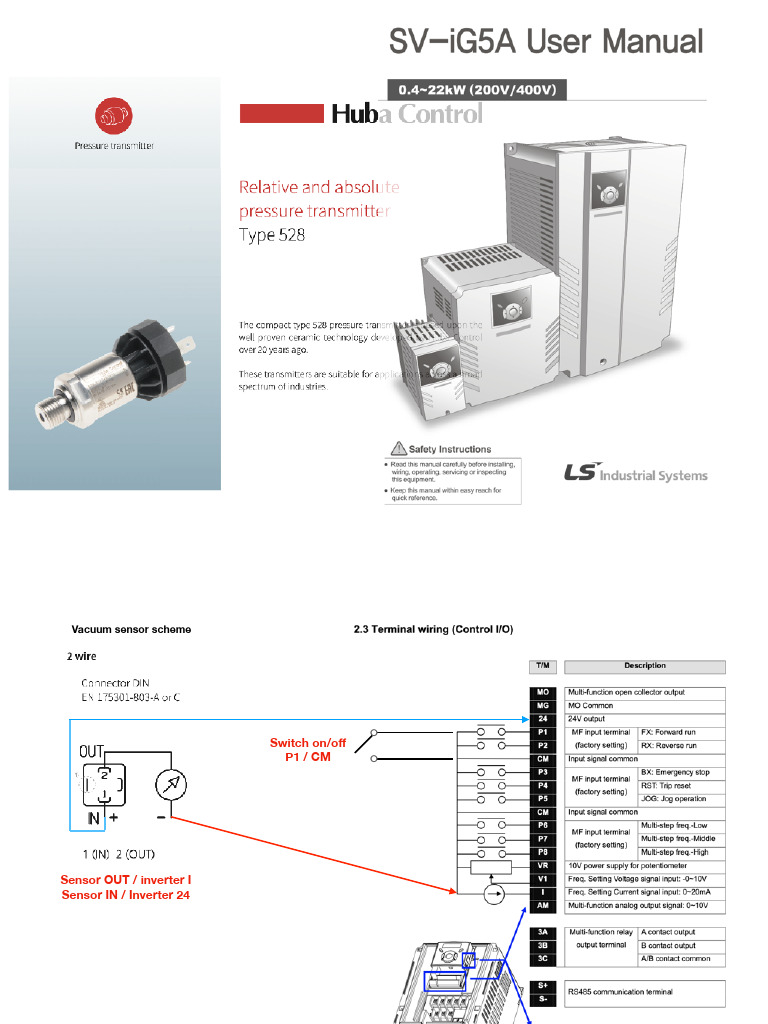 Setup Inverter VacuumSensor | PDF | Science & Mathematics | Computers
