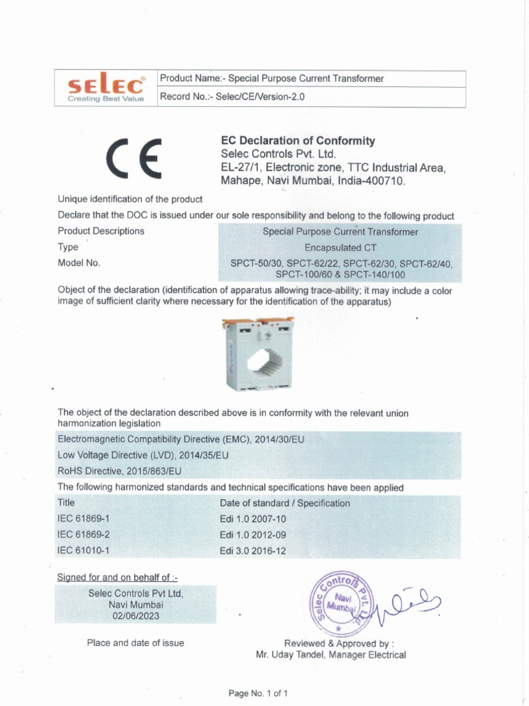 SPCT Certification | PDF