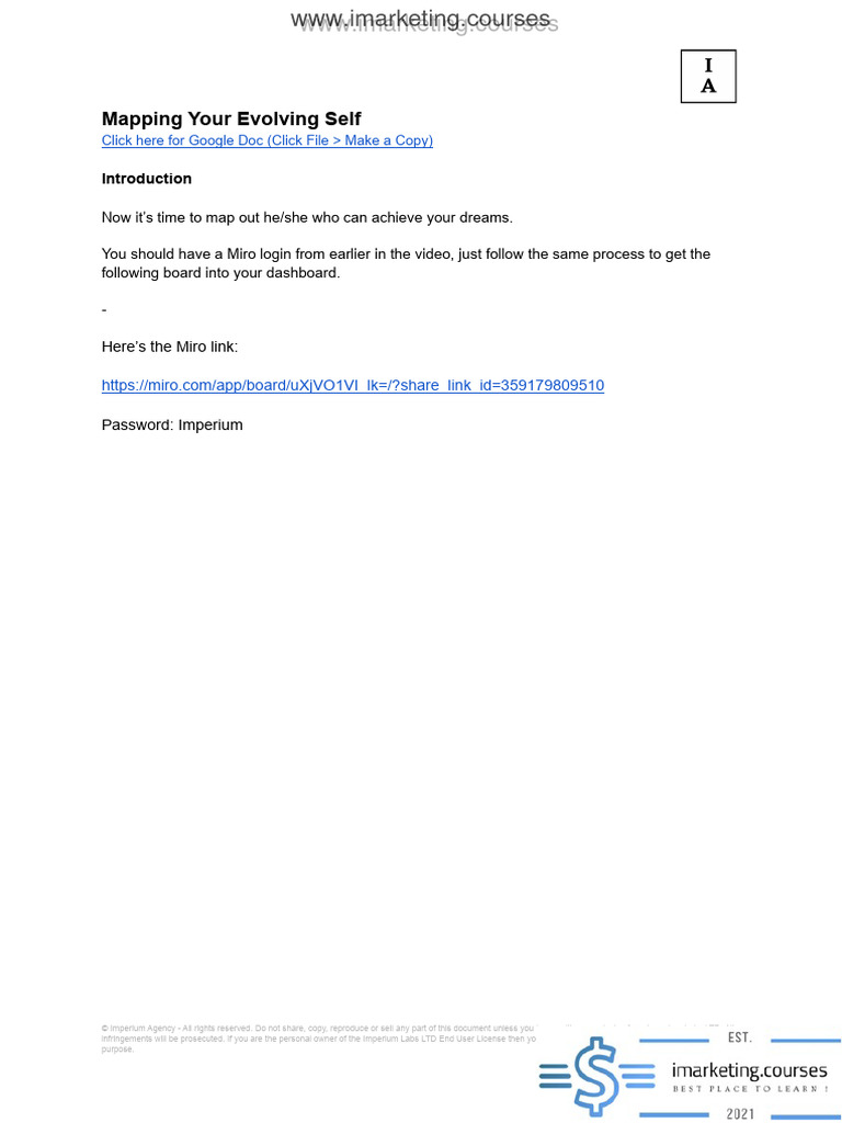 04-Mapping Your Evolving Self | PDF