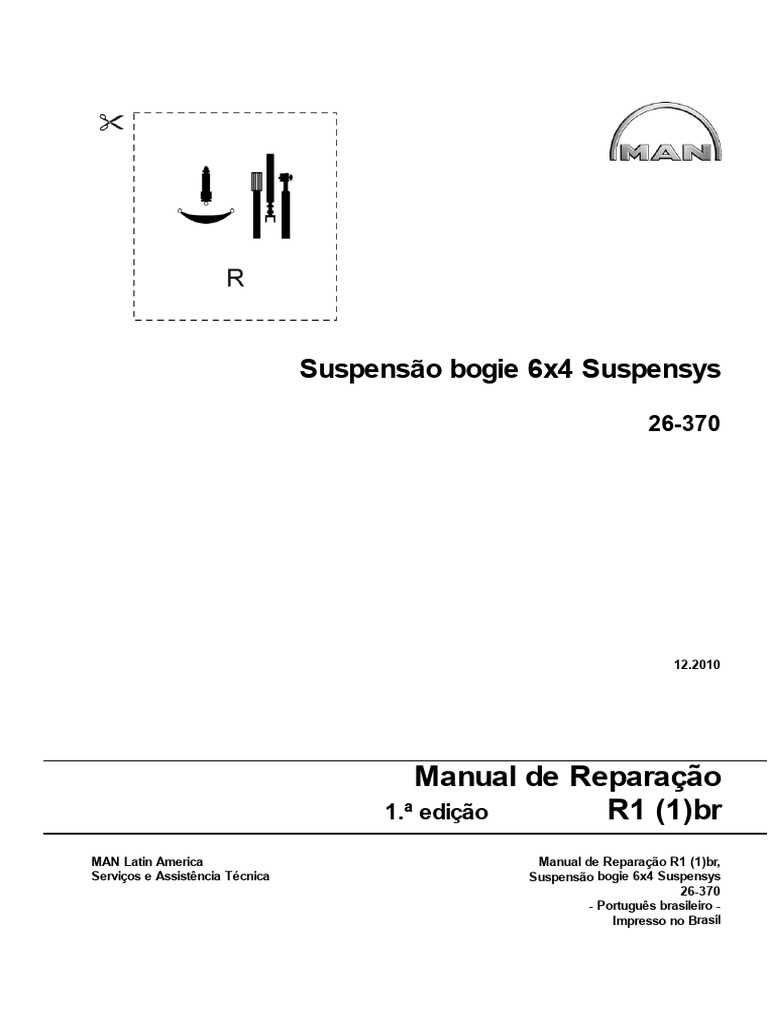 Manual de Reparação Suspensão 6x4 | PDF | Airbag | Motores