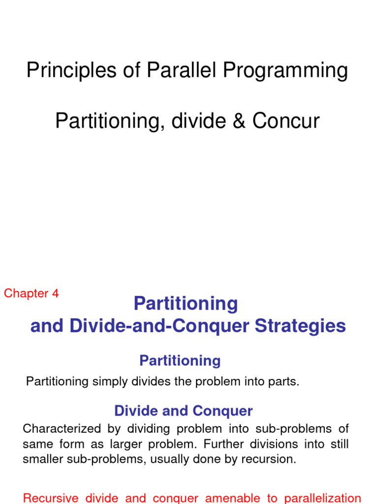 6 Plp Partitioning Pdf Software Engineering Algorithms
