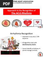 ACLS Rhythms Cheat Sheet | PDF