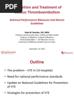 Caprini Score | PDF | Thrombosis | Vein