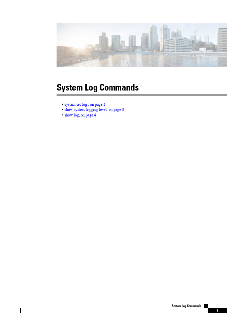 m-system-log-commands | Download Free PDF | Filename | Computer File