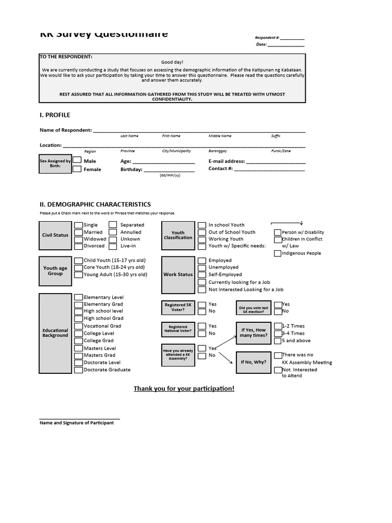 Purok 4 KK SK OLAN | PDF | Unemployment | Economic Problems