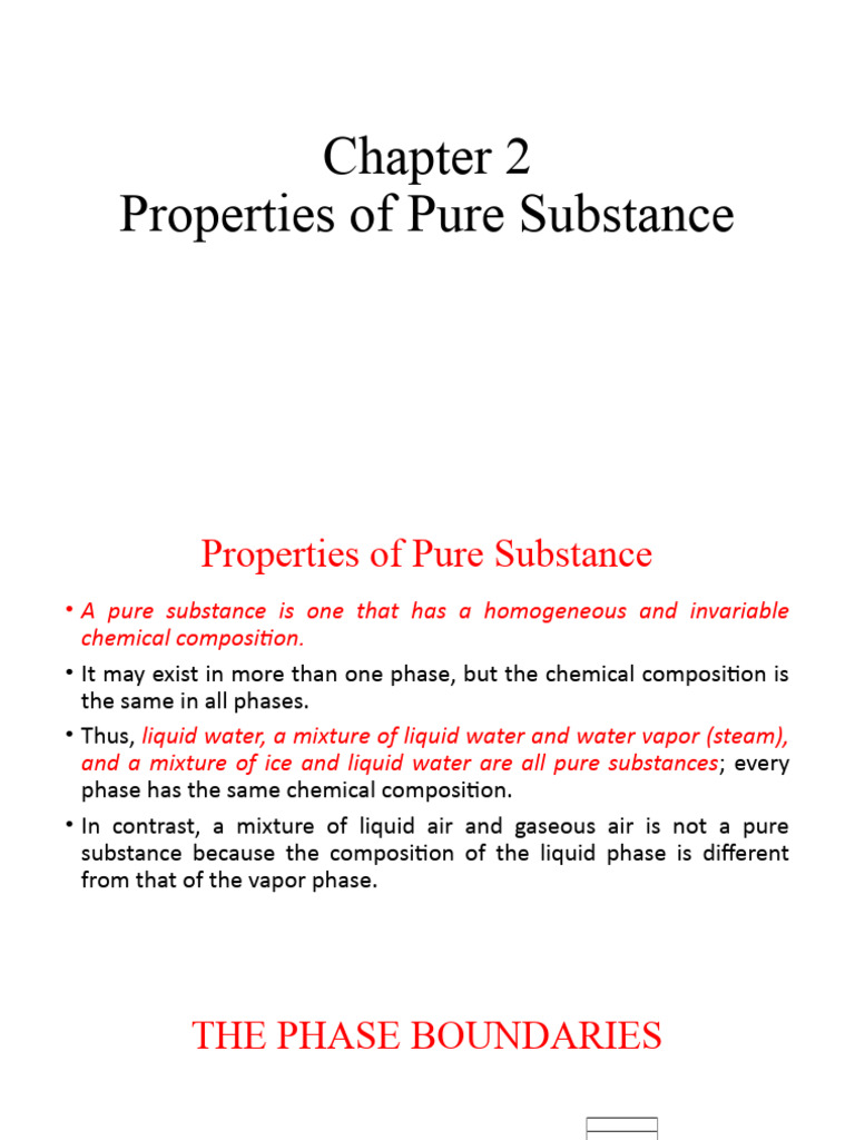 Pure Substances | PDF | Phase (Matter) | Liquids
