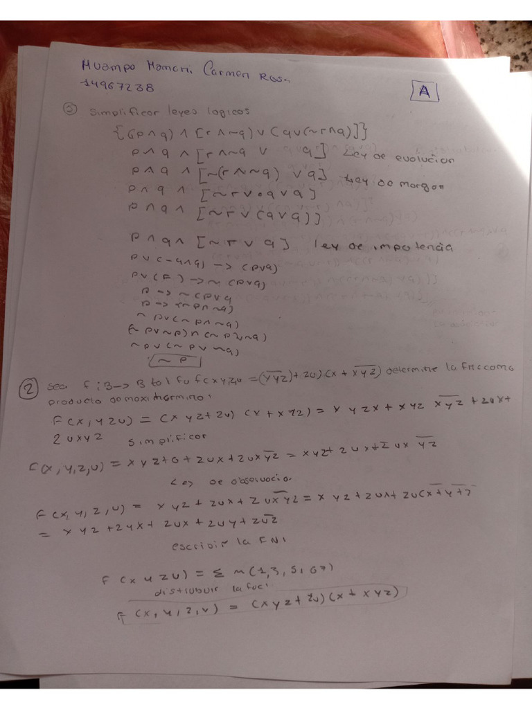 Carmen Rosa Huampo Mamani | PDF