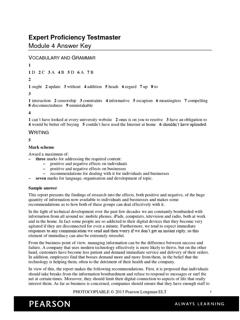 Module_4_Key | Download Free PDF | Information | Communication