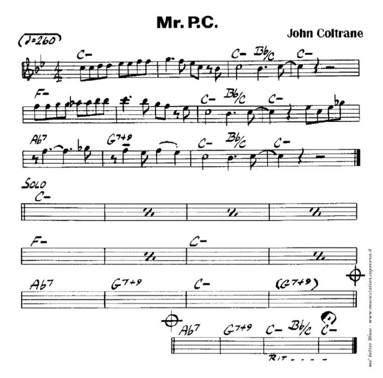 John Coltrane - MR PC | PDF