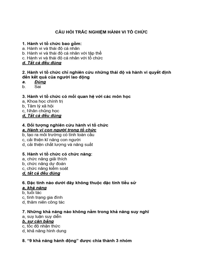 TL Thi Hành VI T CH C | PDF