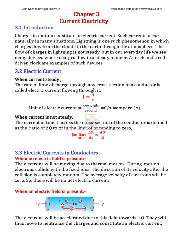 Hsslive XII 3 Physics-seema-2025 | PDF | Electric Current | Electrical Resistance And Conductance