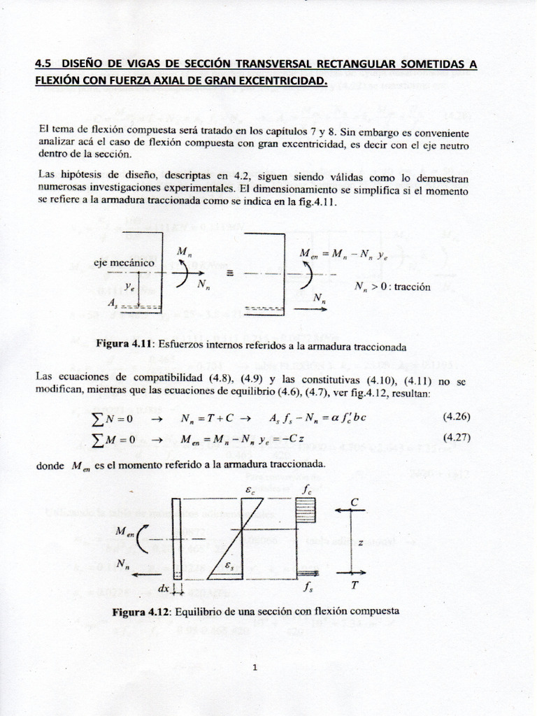 Diseño de vigas a Flexion y Axial | PDF Diseño de vigas a Flexion y Axial | PDF