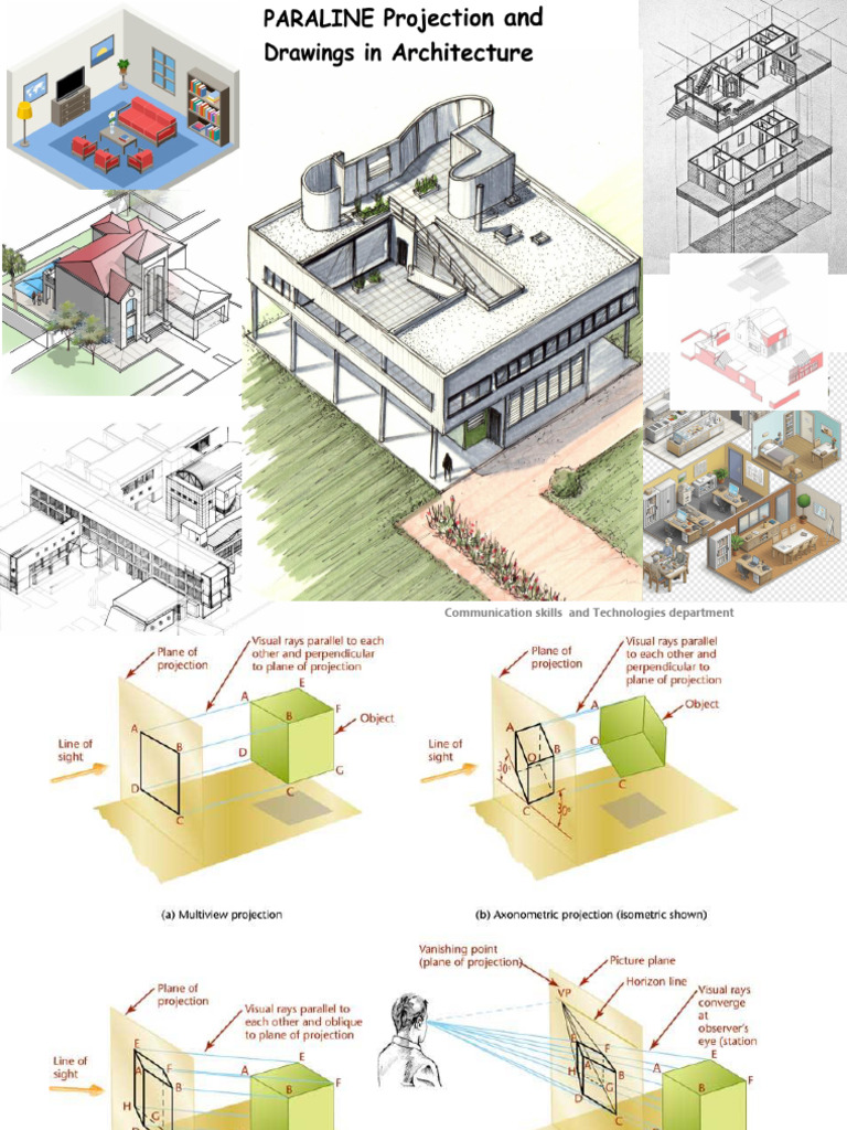 09_Paraline projections and drawings (1) | PDF | Projective Geometry ...