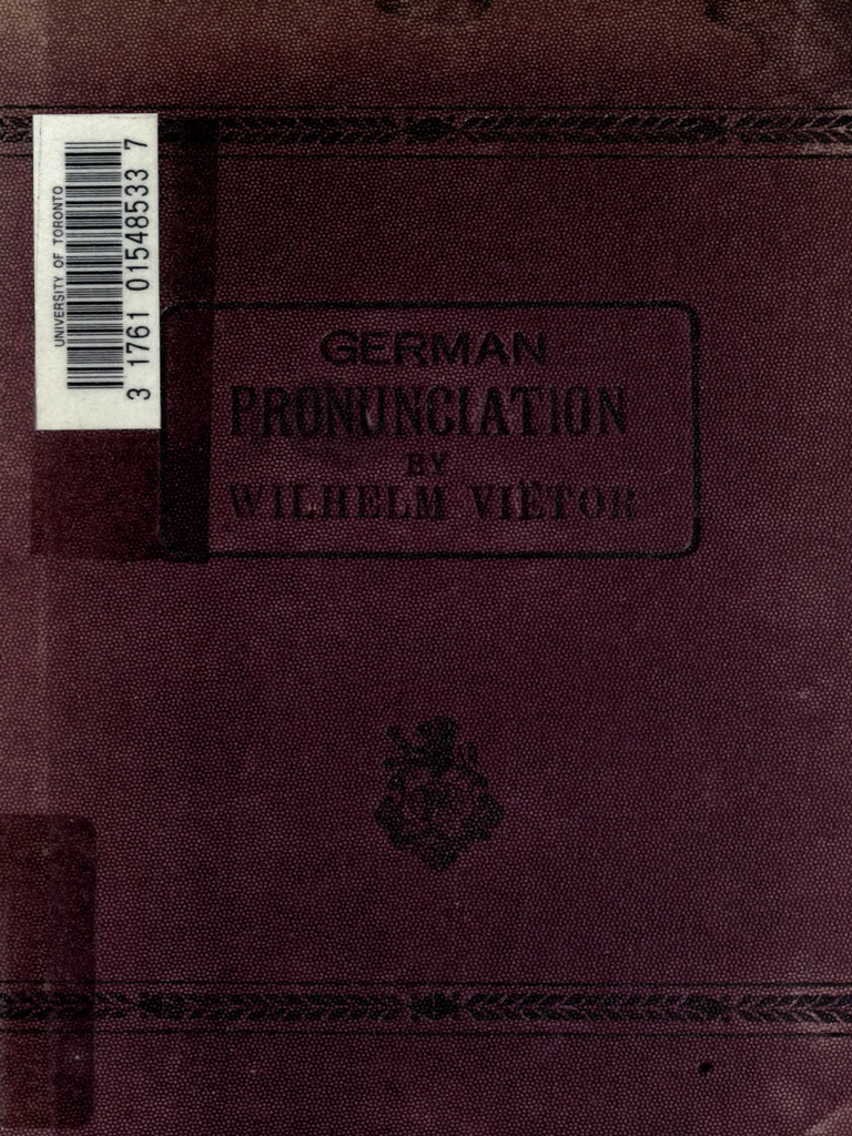 German Pronunciation Guide | PDF | Vowel | Consonant