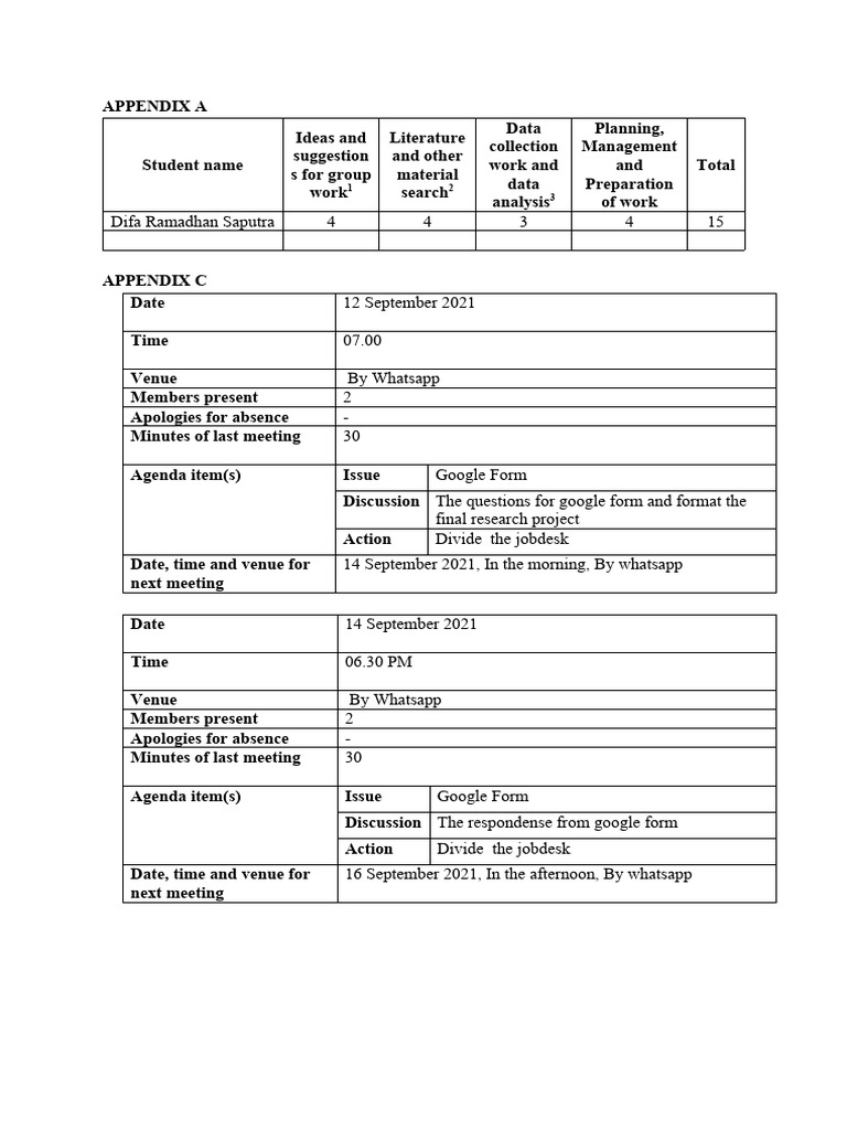 APPENDIX A and C | PDF