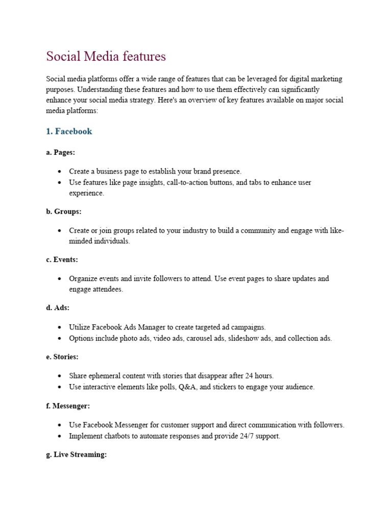 Social Media Marketing Unit 1 Notes | PDF | Social Media Marketing ...