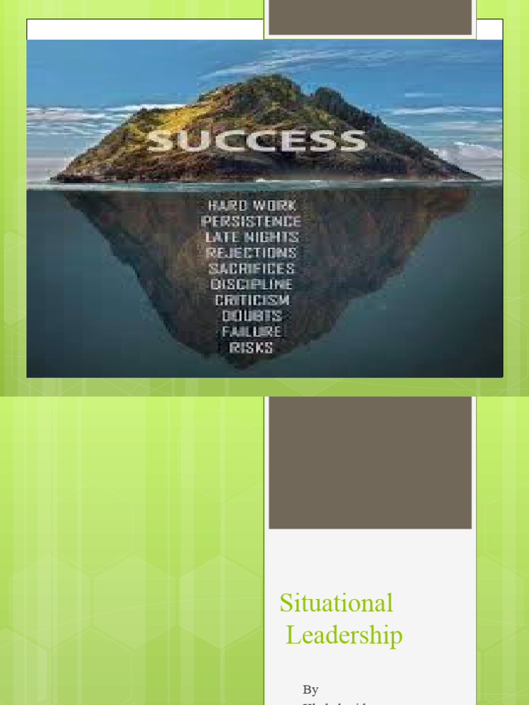 Situational Leadership | PDF | Leadership | Goal