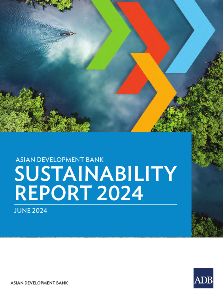 Adb Sustainability Report 2024 | Download Free PDF | Asian Development Bank | Infrastructure