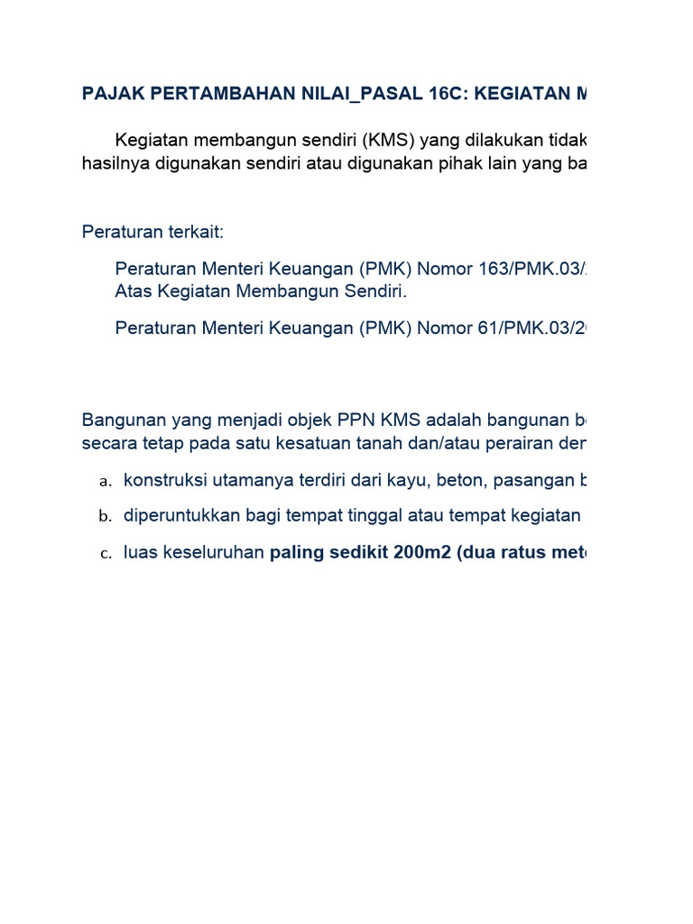 Handout PPN-KMS | PDF