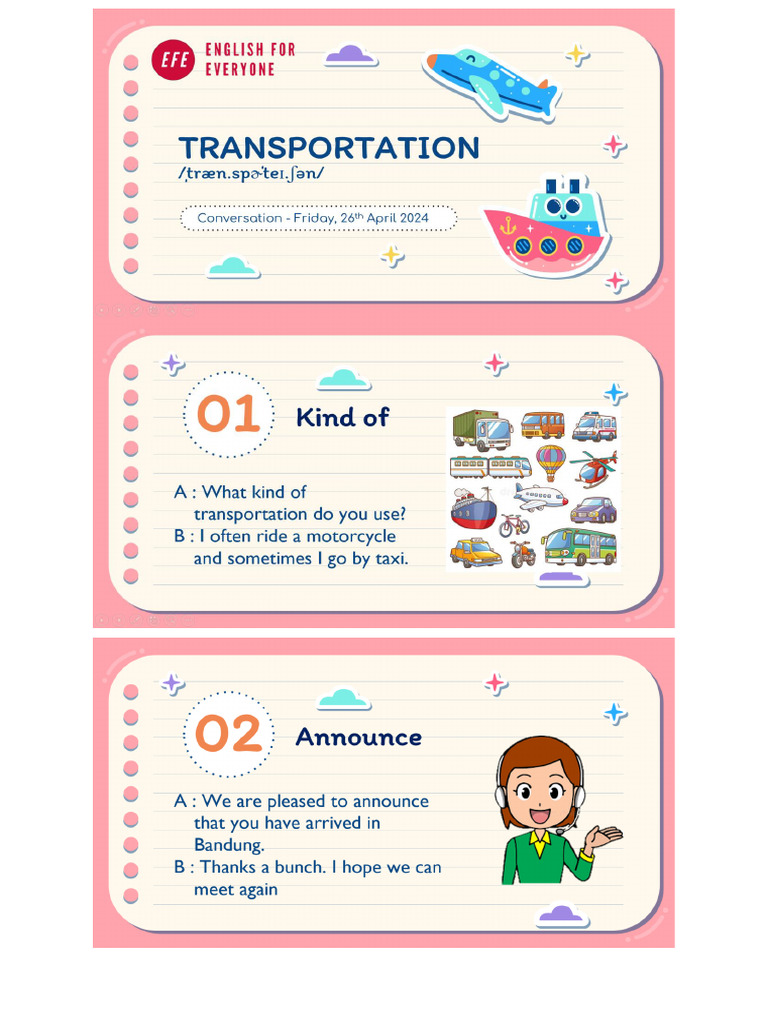 Sd-Transportation Conversation | PDF