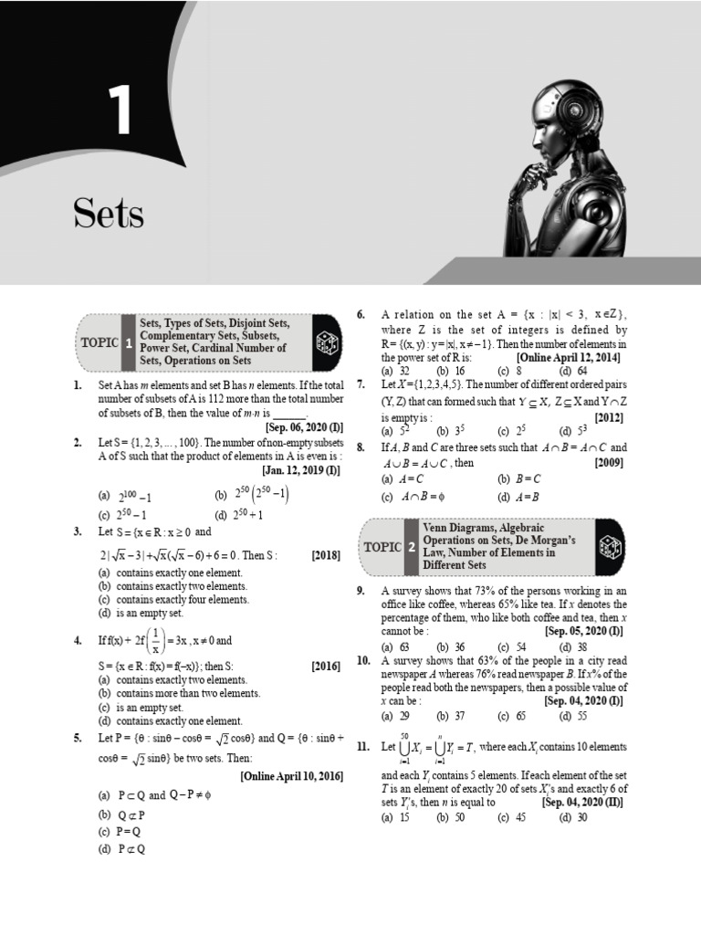 71 JEE Main Mathematics Online - Disha Experts - Unlocked | PDF ...