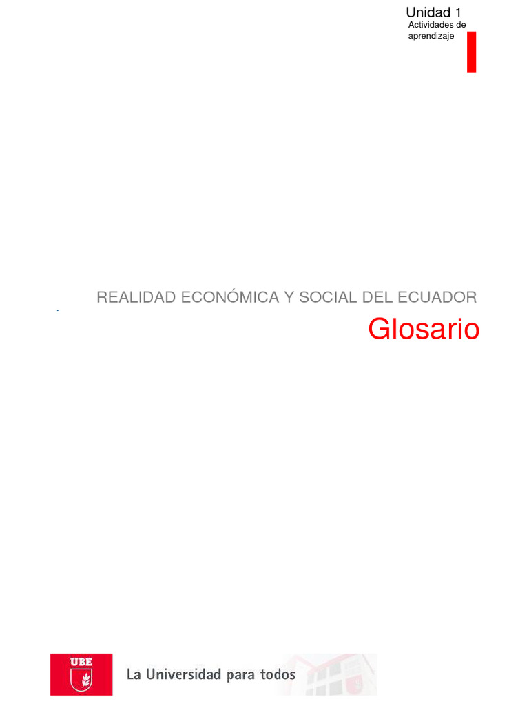 Glosario N°1 | PDF | Producto Interno Bruto | Energía renovable Glosario N°1 | PDF | Producto Interno Bruto | Energía renovable
