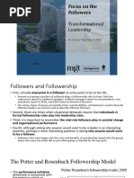 Understanding Followership Dynamics | PDF | Leadership | Personality Type