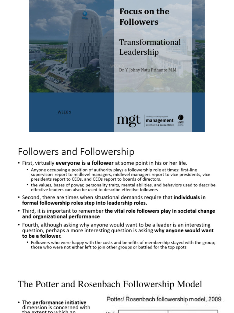 Week 9 - Motivation, Satisfaction, and Performance | PDF | Motivational ...