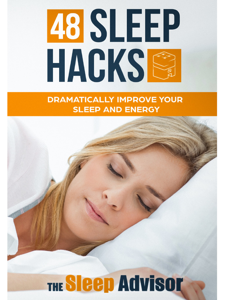 48 Sleep Hacks by Sleep Advisor | PDF | Sleep | Pillow