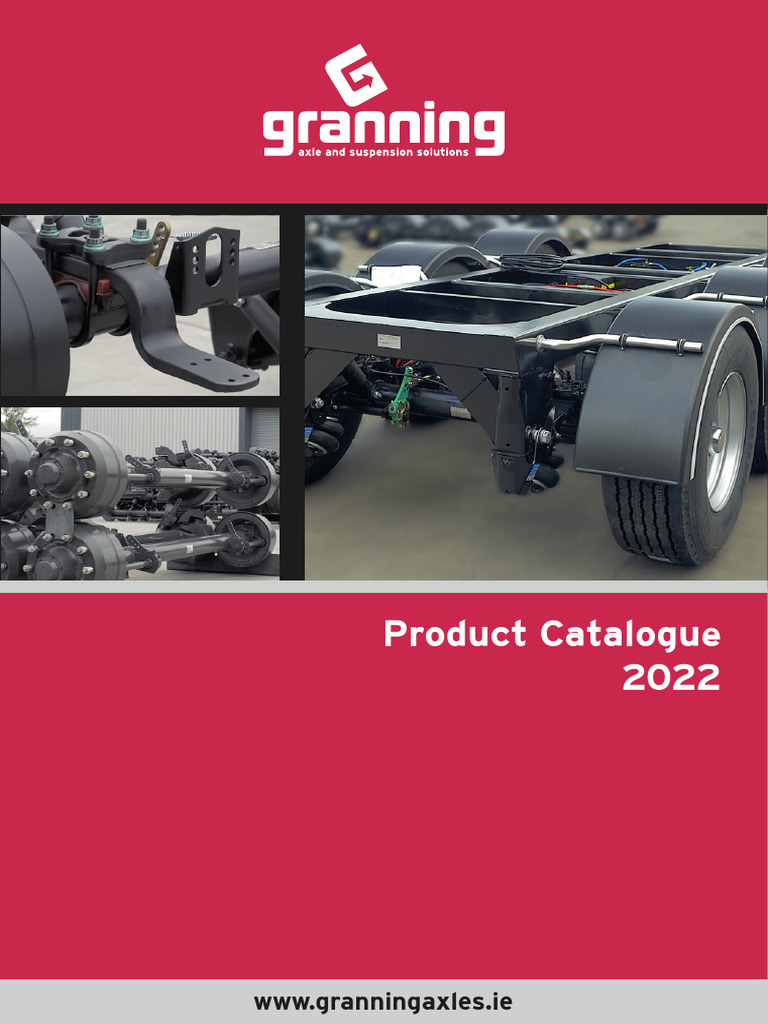 Granning Axles Catalog | Download Free PDF | Axle | Brake