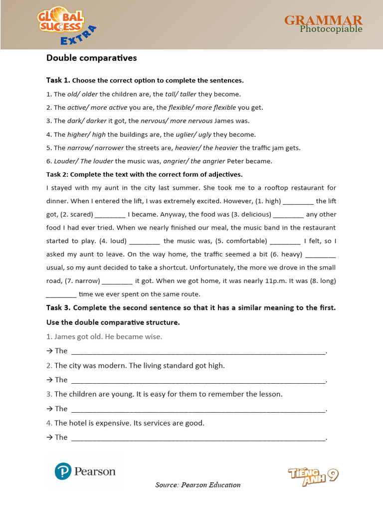 GS9 Unit 2 Extra - Grammar | PDF